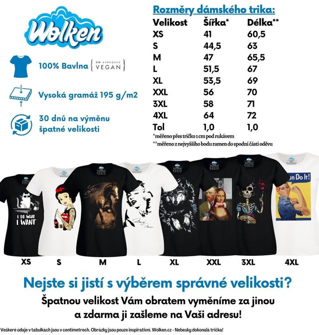 Dámské tričko Věř v Boha Believe | Wolken.cz - Nebesky dokonalá trička