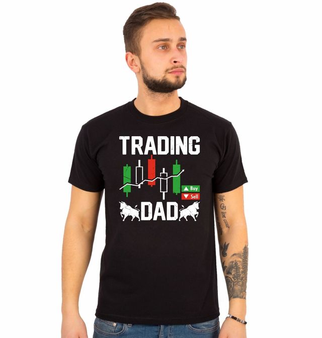 Pánské tričko Trading Táta Trading Dad | Wolken.cz - Nebesky dokonalá ...